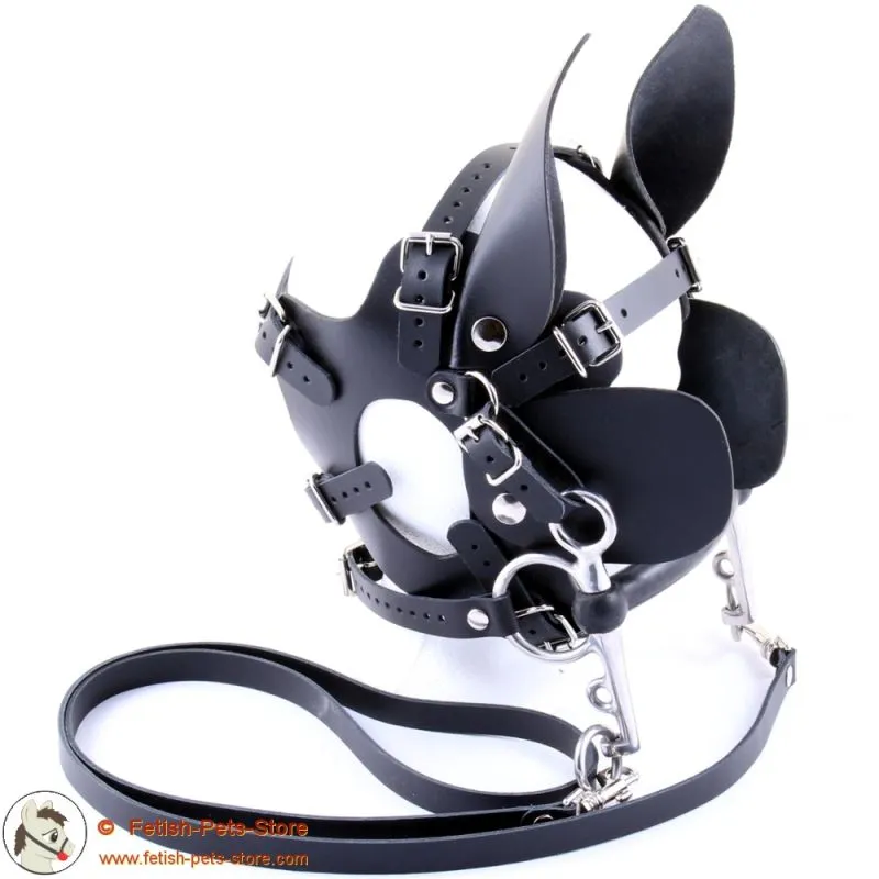 Heavy Pony Play Bridle - SM Leder Strauch - Fetish-Pets-Store - der ...